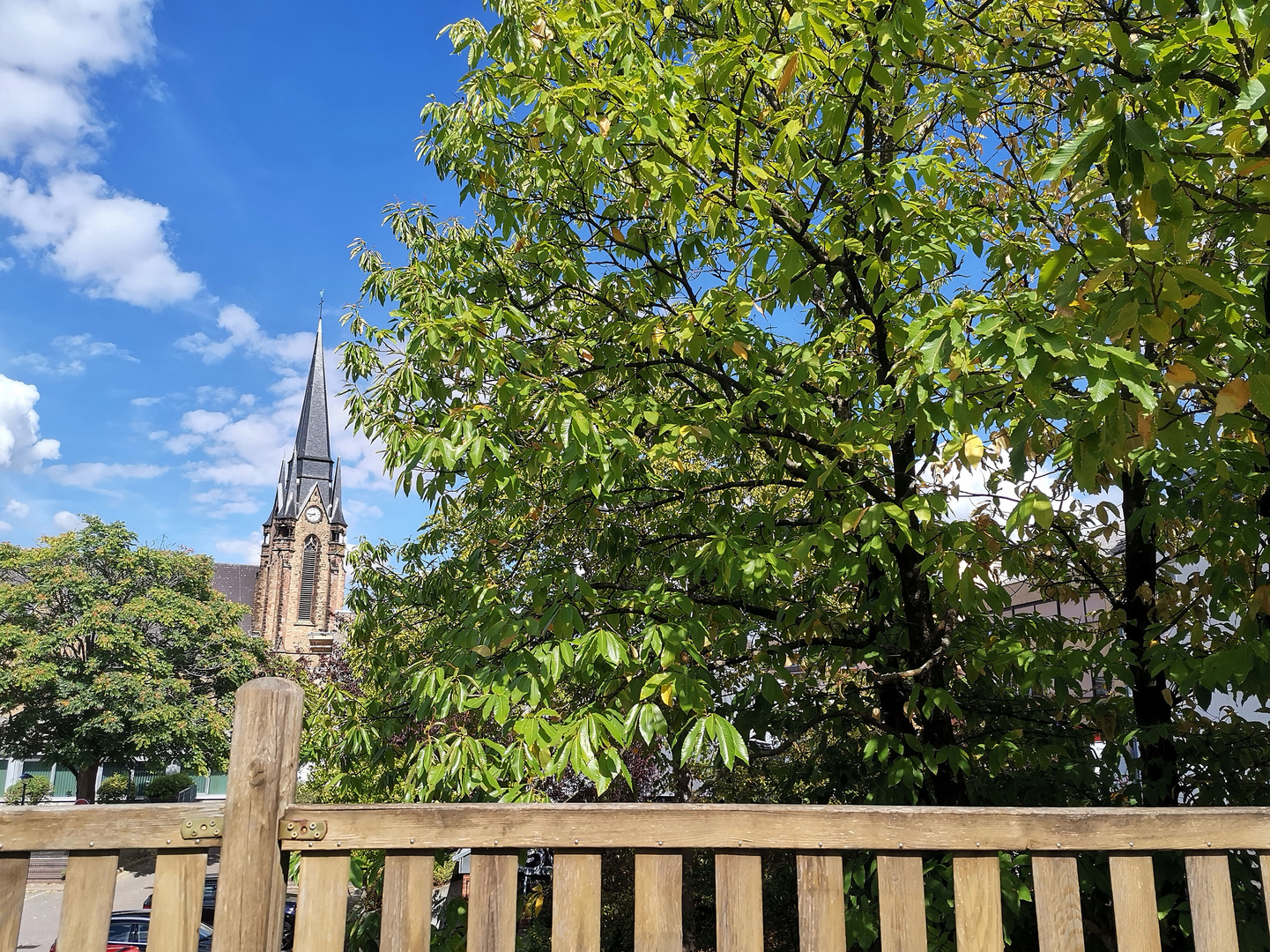 Versteckter Kirchturm in Elversberg Foto & Bild | deutschland, europe ...