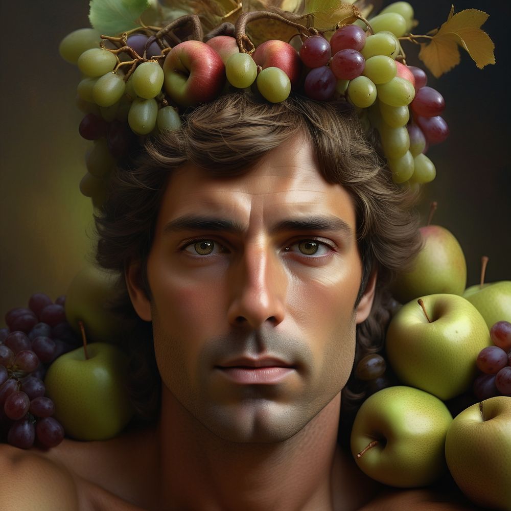 Vertumnus Foto & Bild | portrait, porträt, braune haare Bilder auf ...