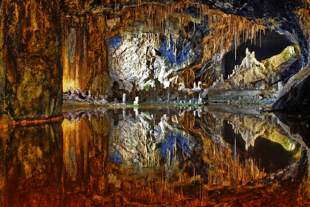 Verzaubert - Feengrotte Saalfeld Foto & Bild | traum, spiegelung ...