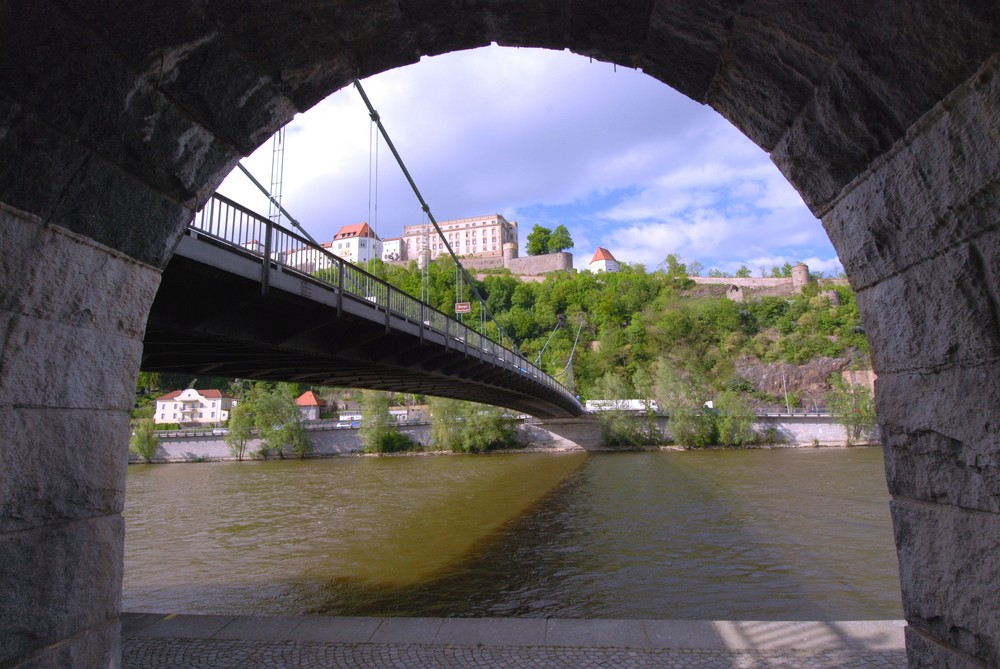 Veste Oberhaus über Passau Foto & Bild | architektur, stadtlandschaft, historisches Bilder auf ...