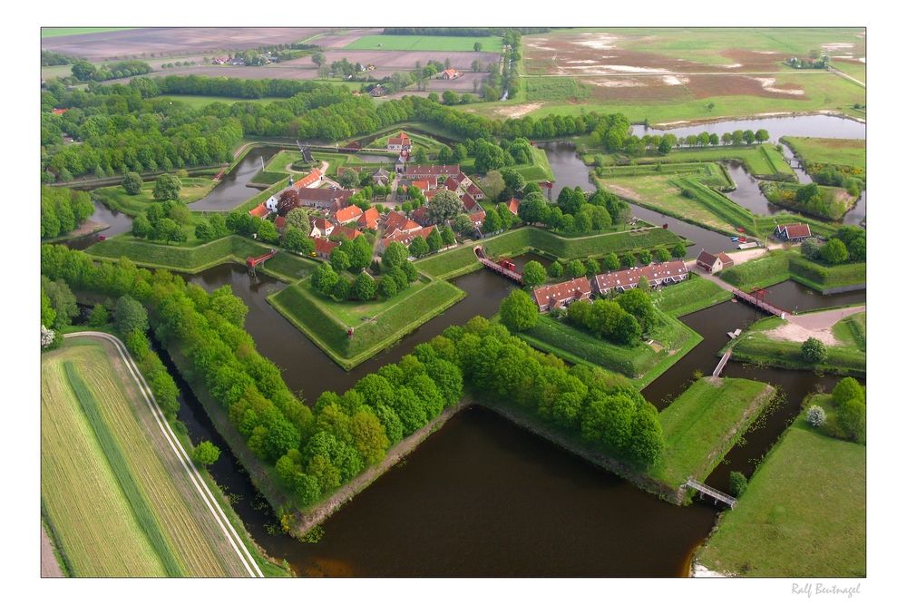 Vesting Bourtange Foto & Bild | techniken, aufnahme-techniken, luftbild ...