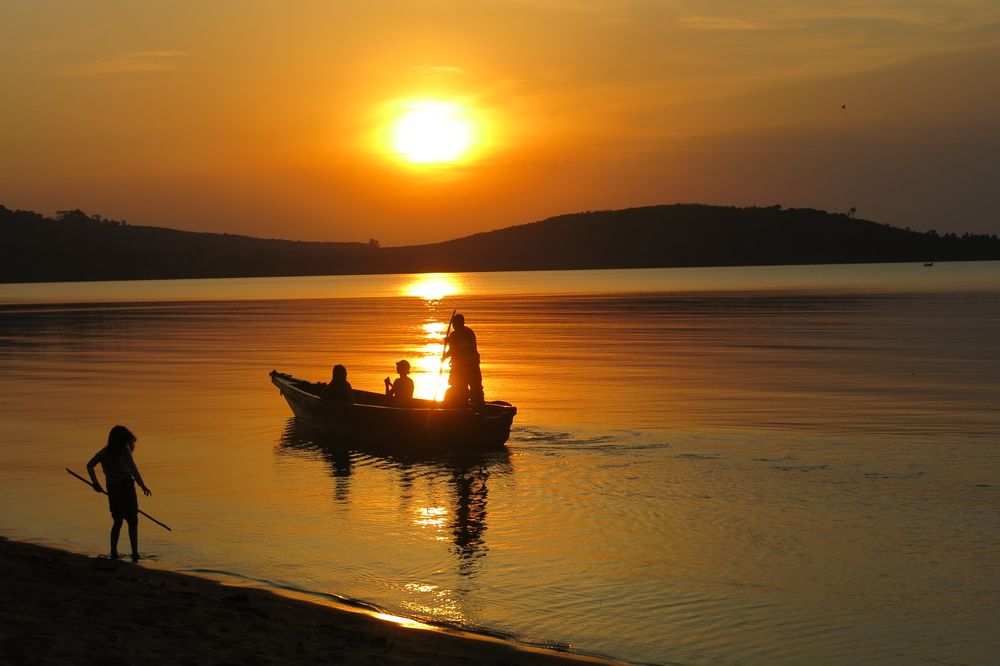 Victoriasee Foto & Bild | world, sonnenuntergang, afrika Bilder auf ...