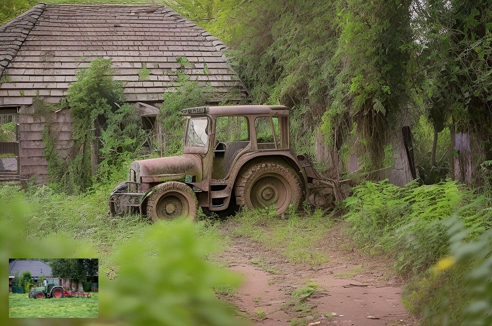 Viele Jahre später… Foto & Bild | fotomontage, fantasy mystery, surreal Bilder auf fotocommunity