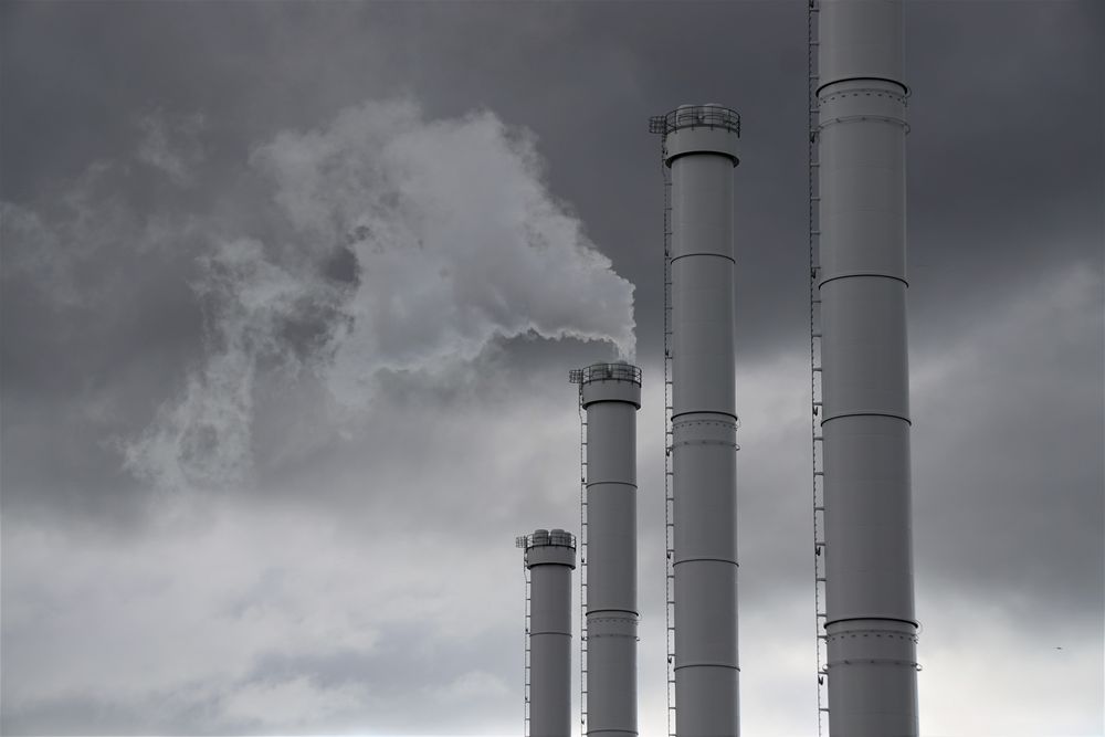 Vier Schlote Foto & Bild | industrie und technik, energietechnik ...