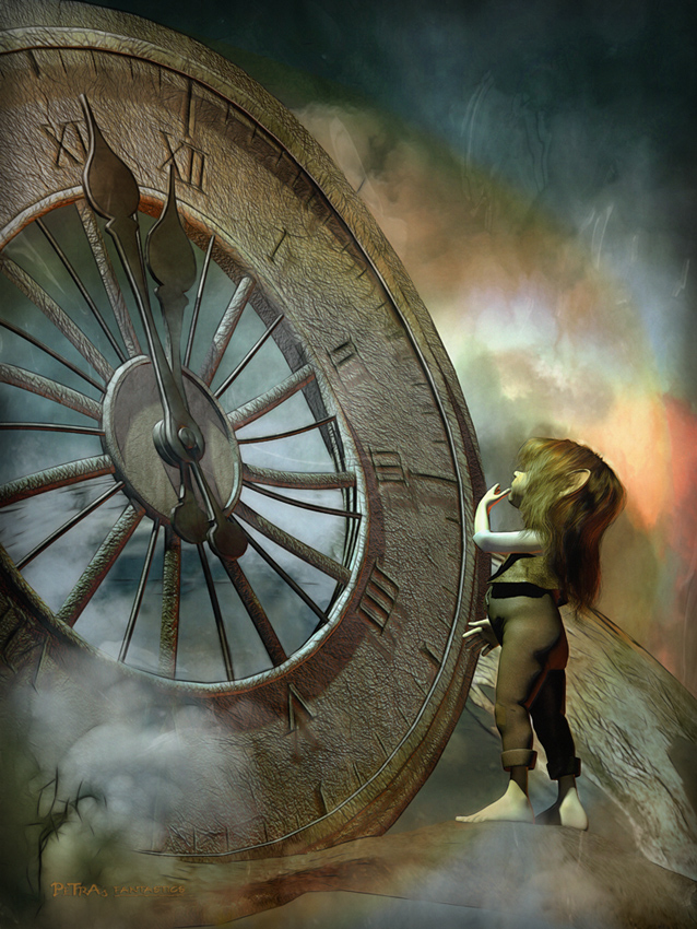 Vier-vor-Zwölf Foto & Bild | fotomontage, fantasy mystery, uhr Bilder auf fotocommunity