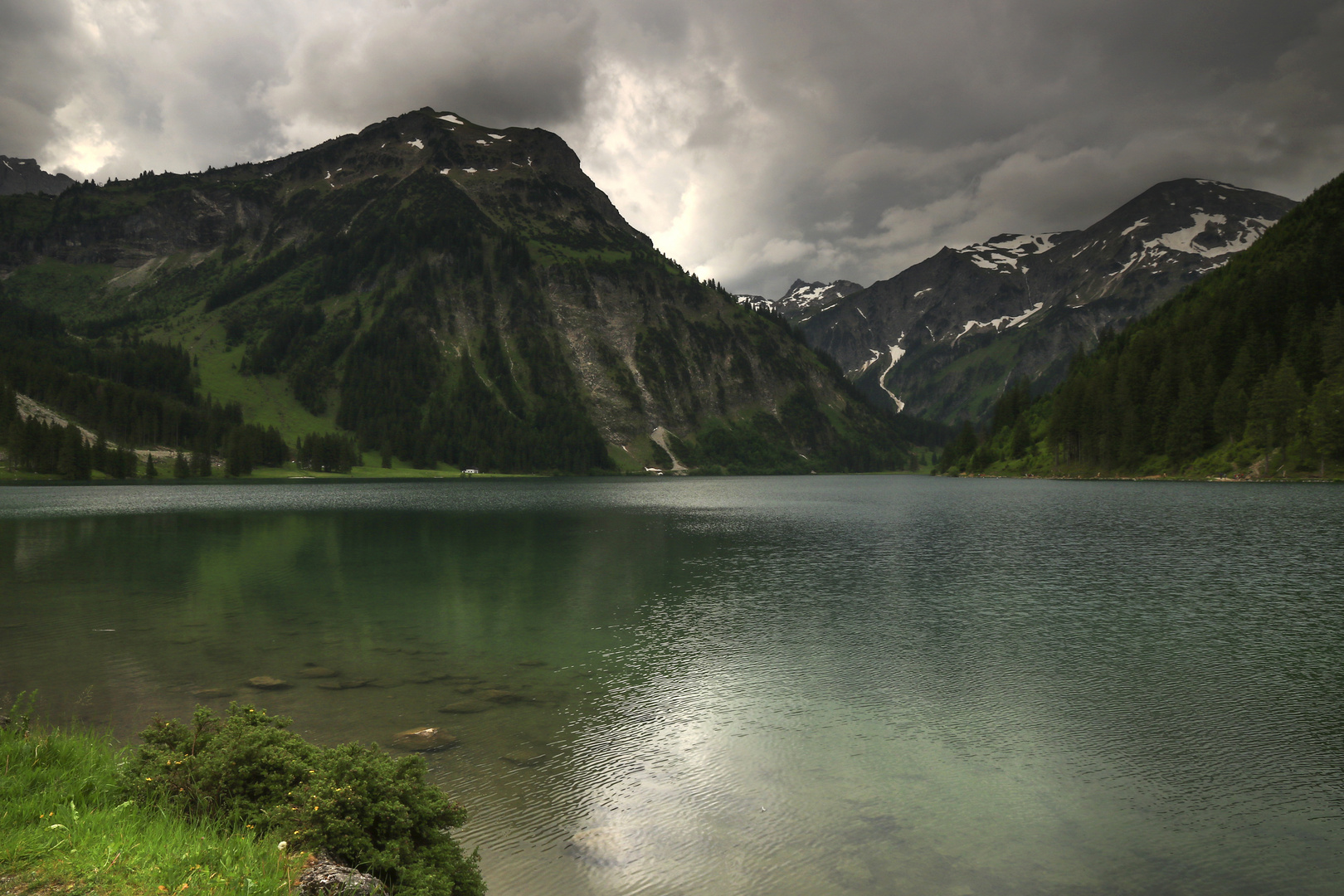 Vilsalpsee Foto & Bild | landschaft, berge, bergseen Bilder auf ...
