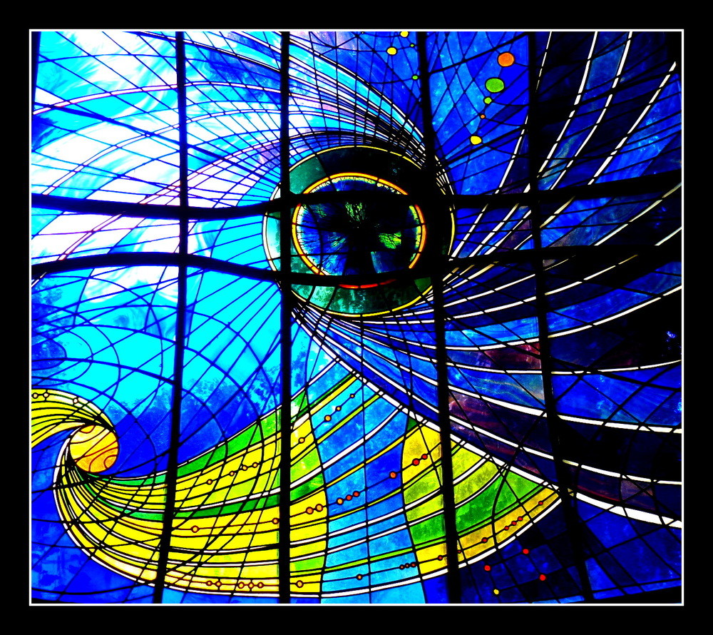 VITRAIL MODERNE photo et image | visions artistiques, vosges, vitraux ...