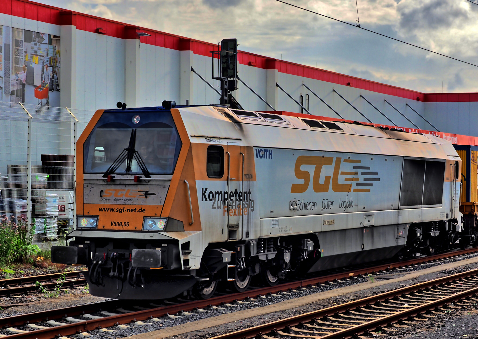 Voith Maxima 40 CC Foto & Bild | loks, eisenbahn, verkehr Bilder auf ...