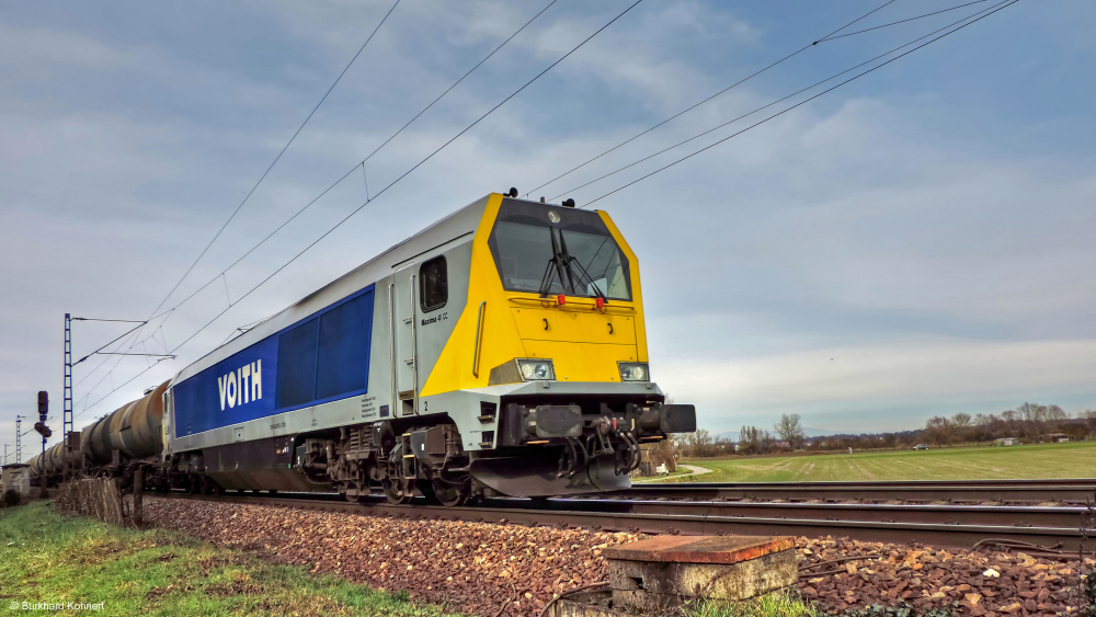 Voith Maxima 40 CC mit einem Kesselzug Foto & Bild | züge, güterzüge, eisenbahn Bilder auf ...
