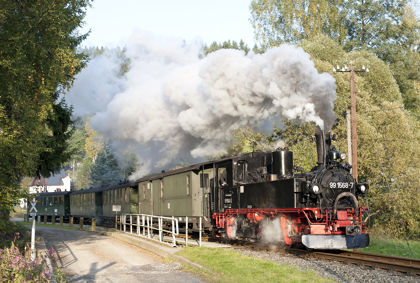 Volldampf im Preßnitztal Foto & Bild | schmalspur, eisenbahn, verkehr ...