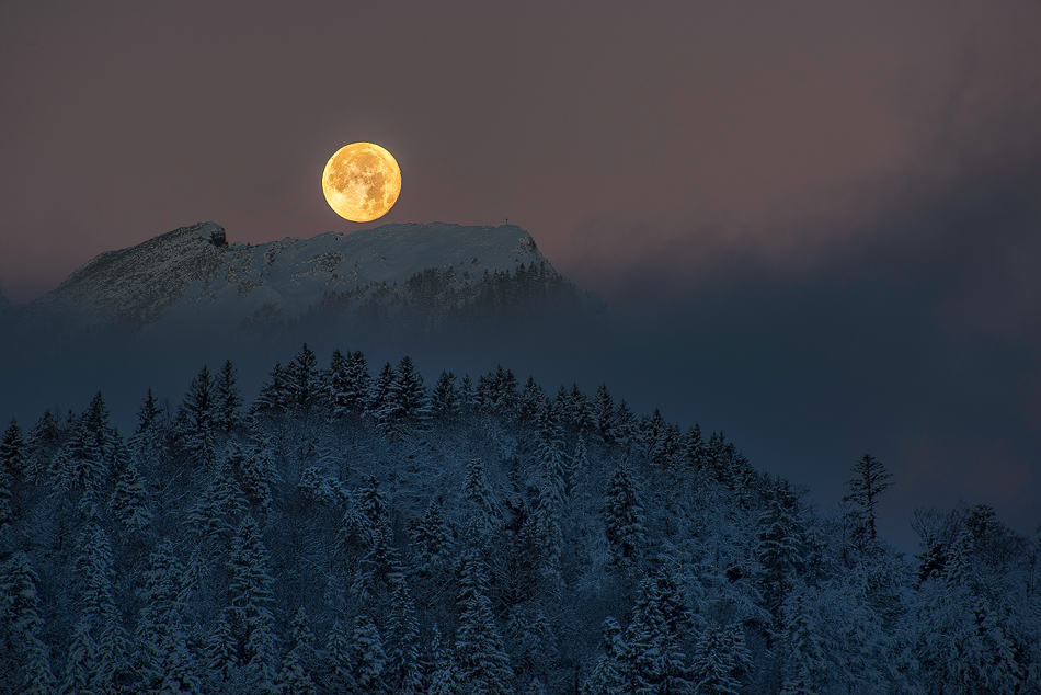 Vollmond Foto & Bild | landschaft, naturlandschaft bei nacht, nikon ...