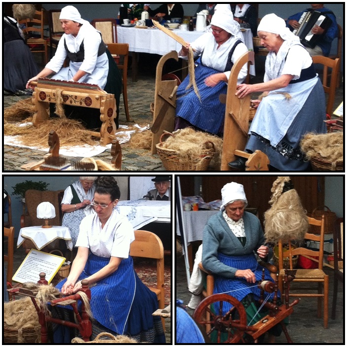 Vom Flachs zum Leinen !!! Foto & Bild | erwachsene menschen, mehrere menschen, generationen ...