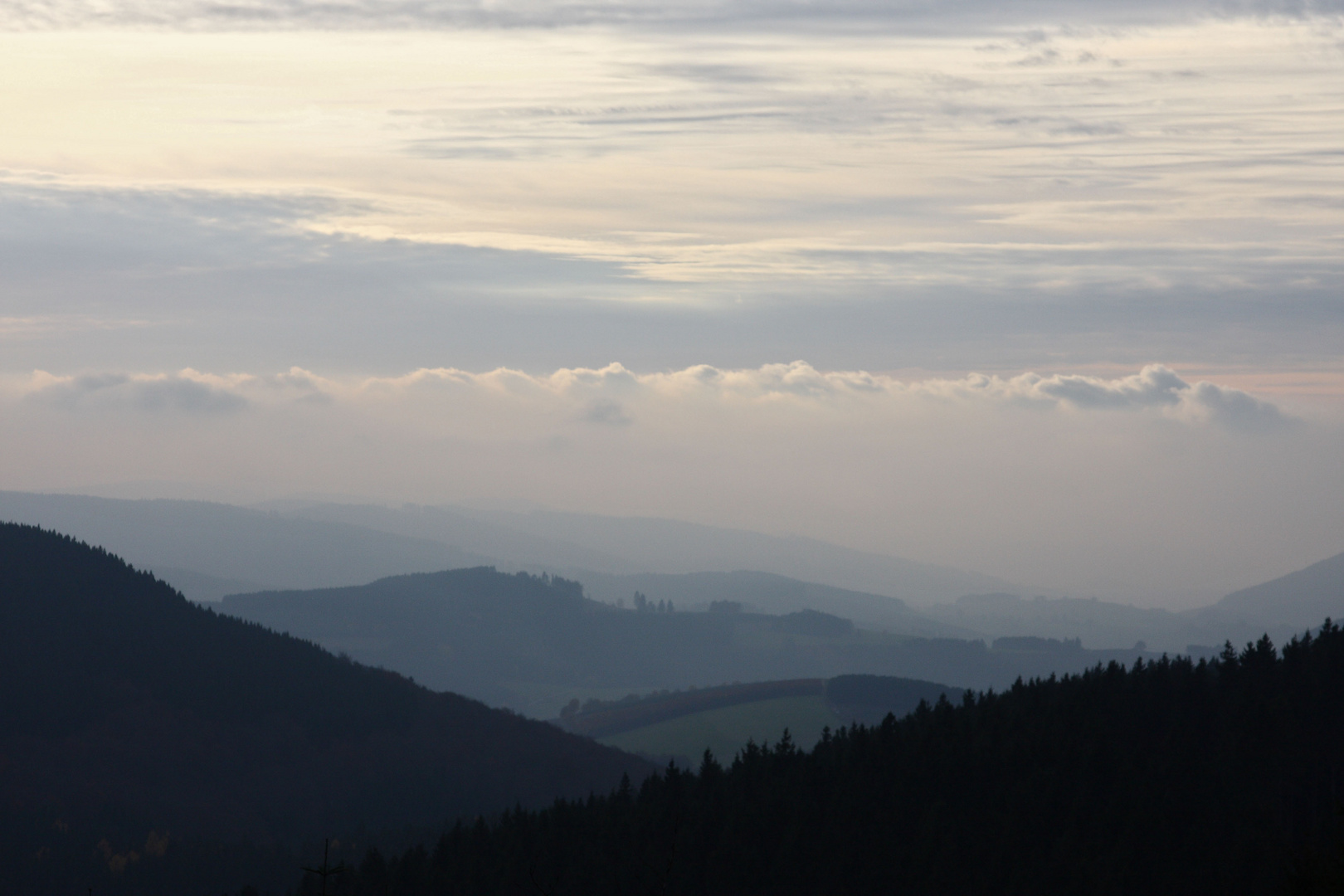 von unten nach ganz oben Foto & Bild | nebelstimmungen, wetter, natur ...