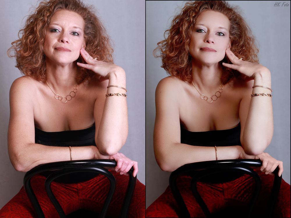 vorher - nachher Foto & Bild | portrait, portrait- retusche, bearbeitungs - techniken Bilder auf ...