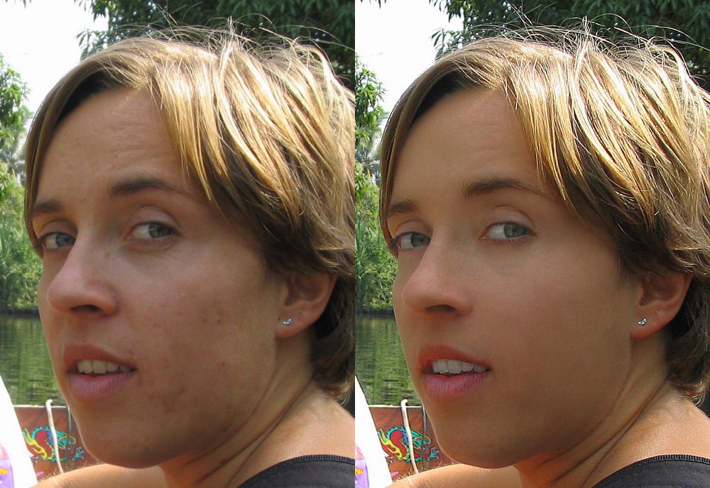 Vorher-Nachher Foto & Bild | portrait- retusche, bearbeitungs - techniken, digiart Bilder auf ...