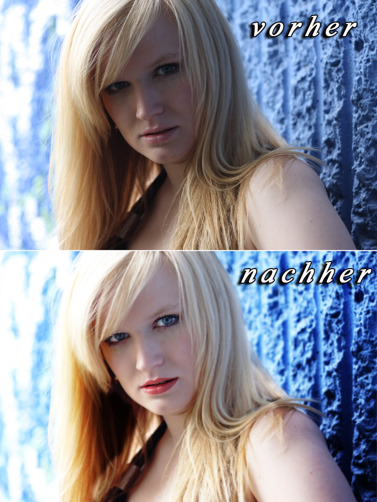 vorher / nachher Foto & Bild | portrait- retusche, bearbeitungs - techniken, digiart Bilder auf ...