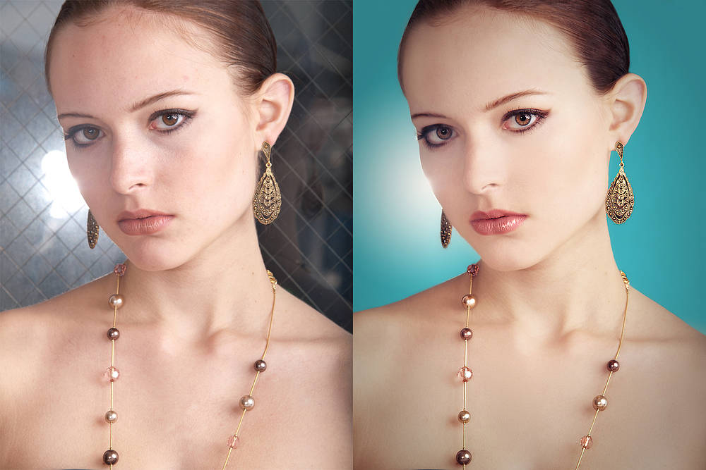 Vorher/Nachher 4 Foto & Bild | portrait- retusche, bearbeitungs - techniken, frau Bilder auf ...