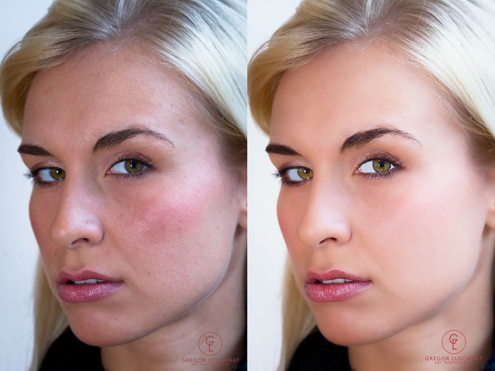 vorher/nachher Foto & Bild | portrait- retusche, bearbeitungs - techniken, digiart Bilder auf ...