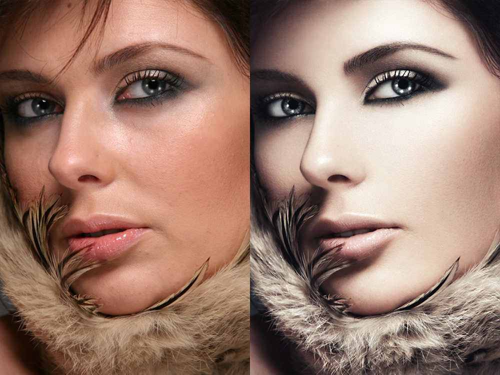 Vorher/Nachher 9 Foto & Bild | portrait- retusche, bearbeitungs - techniken, digiart Bilder auf ...