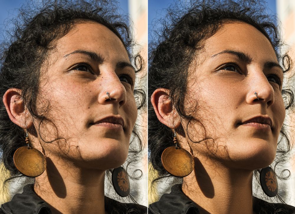 vorher/nachher Foto & Bild | erwachsene, portrait- retusche, bearbeitungs - techniken Bilder auf ...