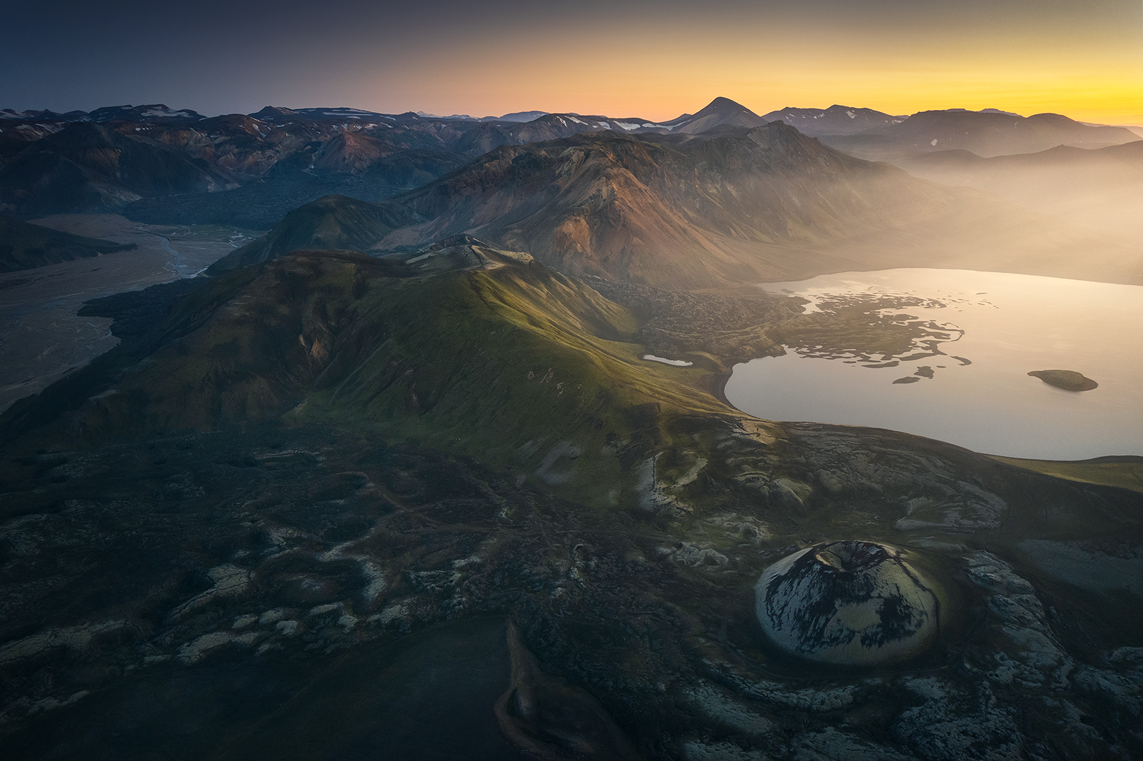 vulcanic landscape ] Foto & Bild | nature, world, sonnenuntergang ...