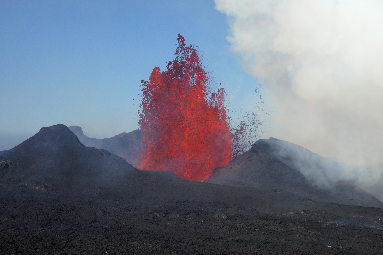 Vulkanausbruch in Island Foto & Bild | europe, scandinavia, iceland ...