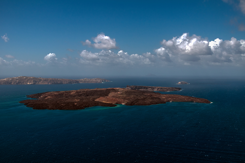 Vulkaninsel Néa Kaméni Foto & Bild | world, griechenland, kykladen ...