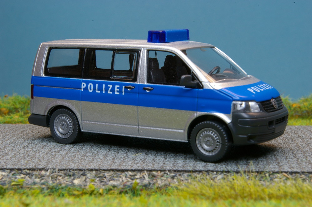 VW T5 Polizei Foto & Bild | modell - eisenbahnen, eisenbahn, verkehr ...
