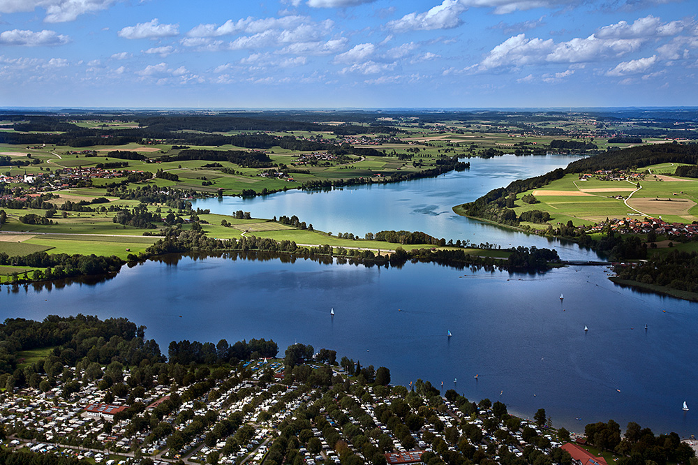 Waginger- und Tachinger See Foto & Bild | landschaft, bach, fluss & see ...
