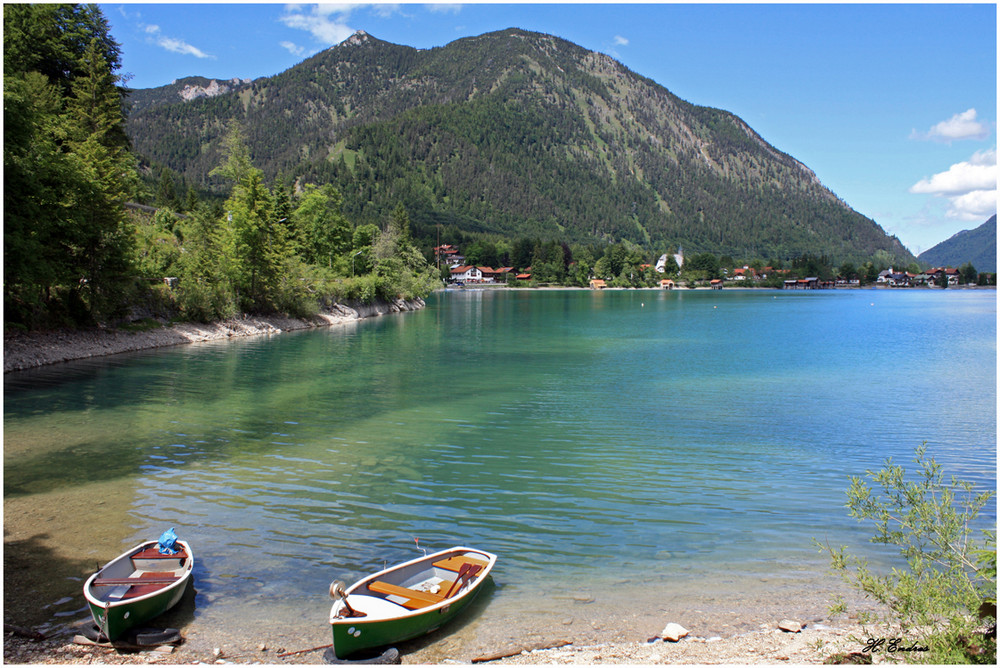 Walchensee II Foto & Bild | landschaft, bach, fluss & see, see, teich ...