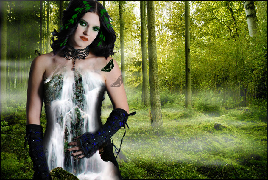 Waldgeist Foto & Bild | fotomontage, fantasy mystery, digiart Bilder auf fotocommunity