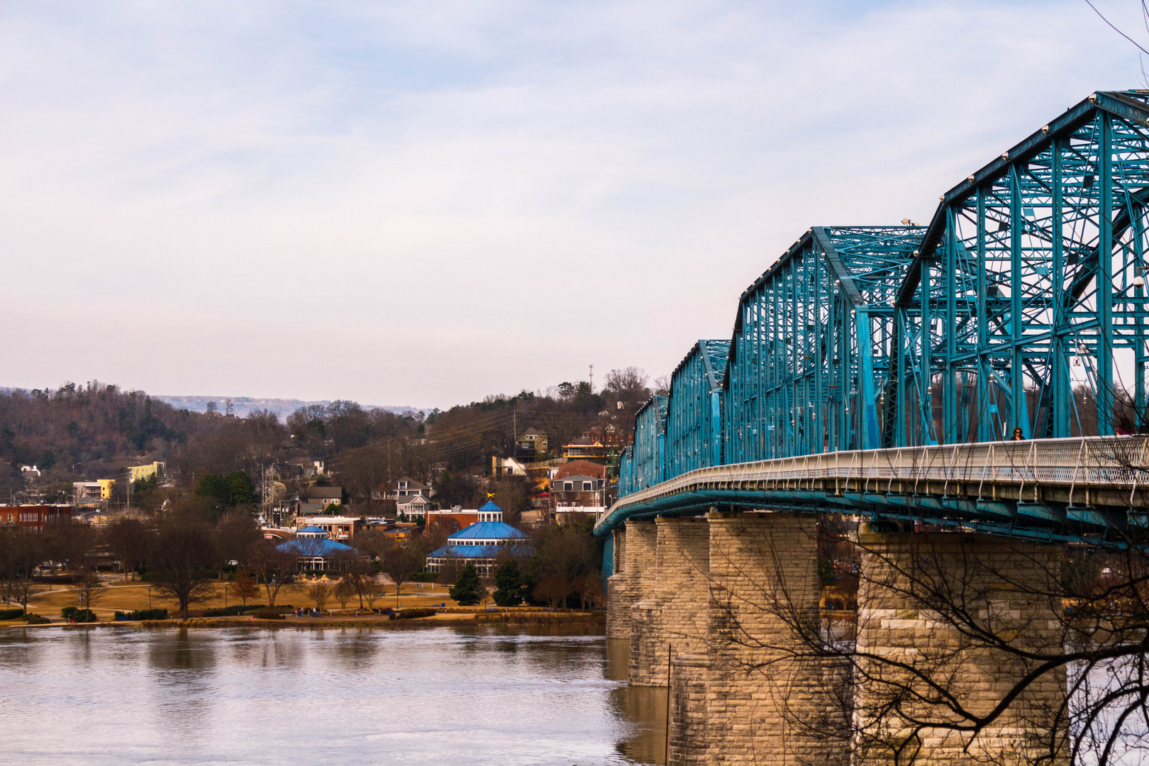Walnut Street Bridge in Chattanooga, TN Foto & Bild | architektur ...