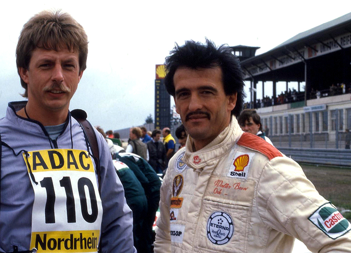 Walter Brun (Ch.)und ich vor 25.Jahren. Foto & Bild | sport, motorsport ...