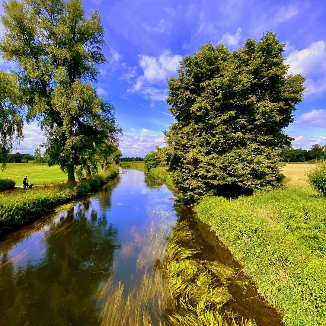 Wandern am Niederrhein Foto & Bild | natur, landschaft, fluss Bilder ...