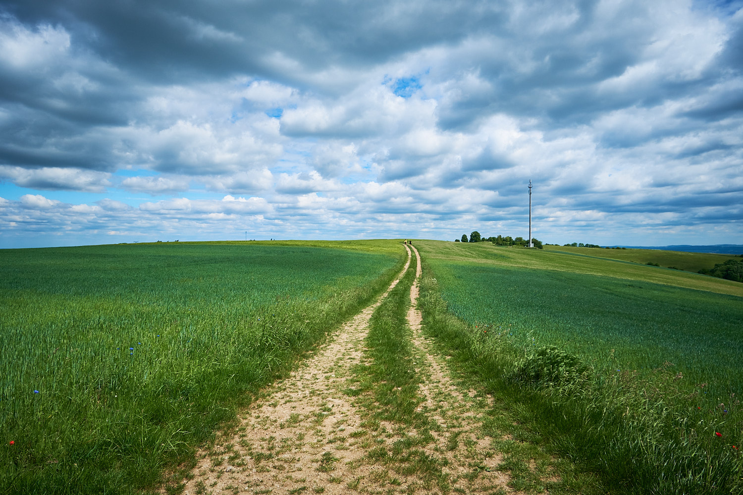 Wanderweg Foto & Bild | outdoor, himmel, felder Bilder auf fotocommunity