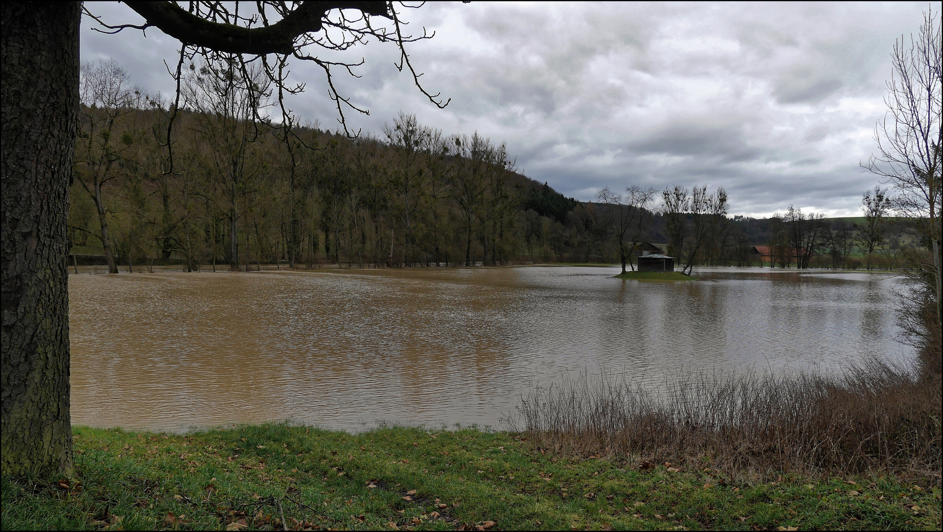 Warft in der Jagstaue Foto & Bild | deutschland, europe, baden ...