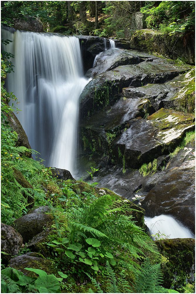 "Wasser-Fall #2" Foto & Bild | landschaft, wasserfälle, bach, fluss ...