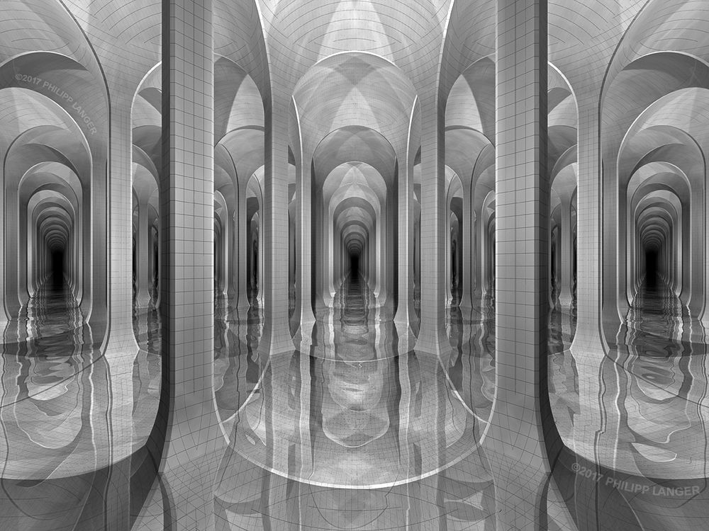 Wasser-Reservoir II Foto & Bild | rendering, landschaftsrendering, wasser Bilder auf fotocommunity