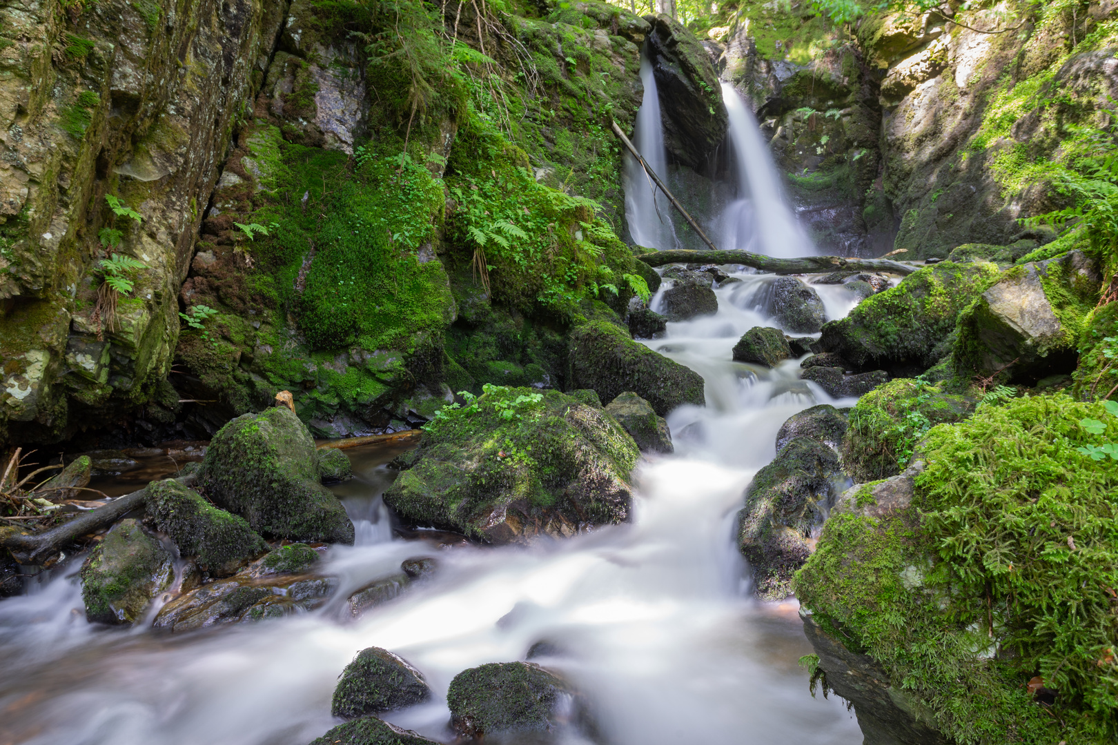 Wasserfall im Schwarzwald Foto & Bild | landschaft, wasserfälle, bach ...