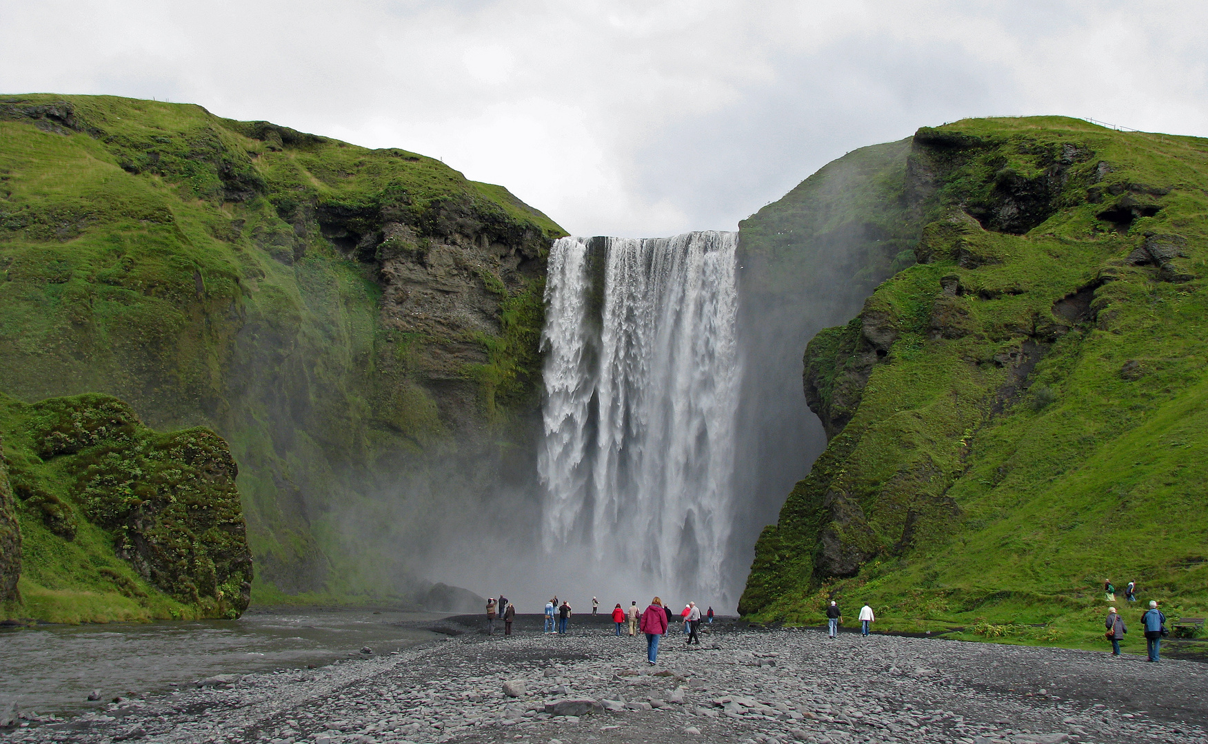 Wasserfall Skógafoss Island Foto & Bild | europe, scandinavia, iceland ...