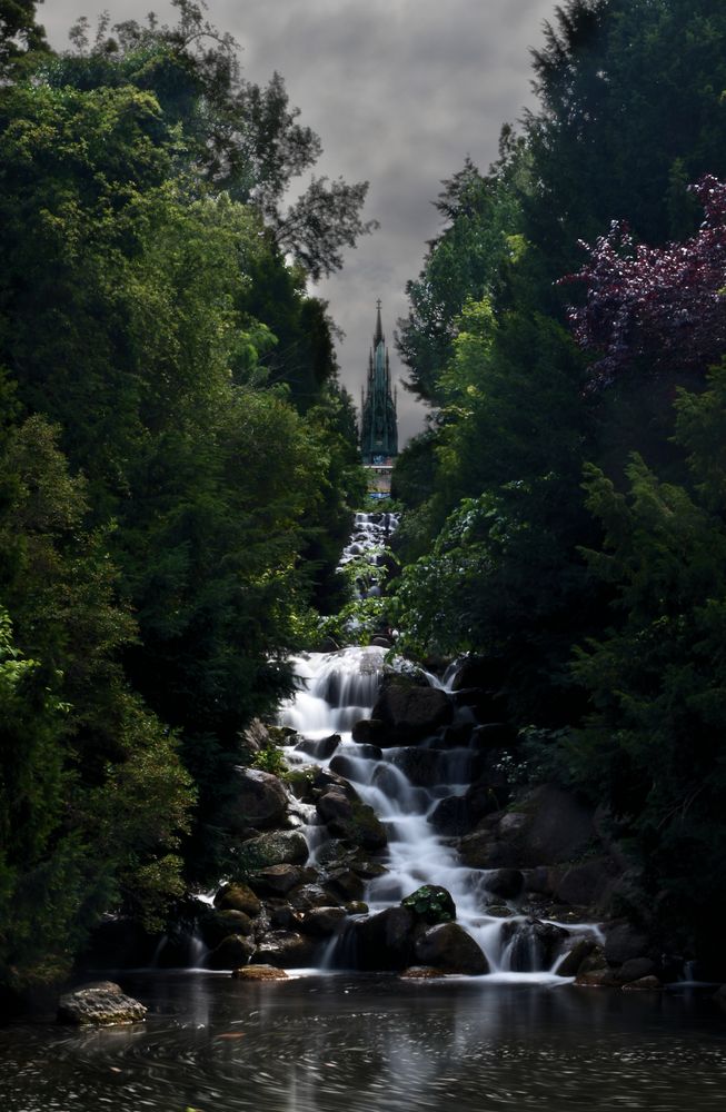 Wasserfall Viktoriapark Berlin Foto & Bild | Bilder auf fotocommunity
