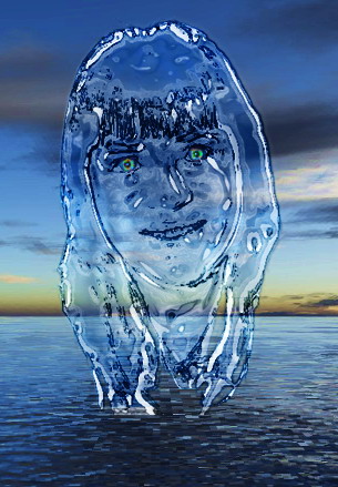 wassergott Foto & Bild | fotomontage, fantasy mystery, digiart Bilder auf fotocommunity
