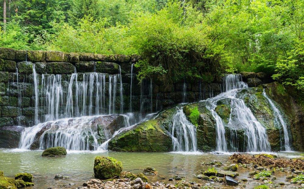 Wasserkaskaden Foto & Bild | spezial, natur, langzeitbelichtung Bilder ...