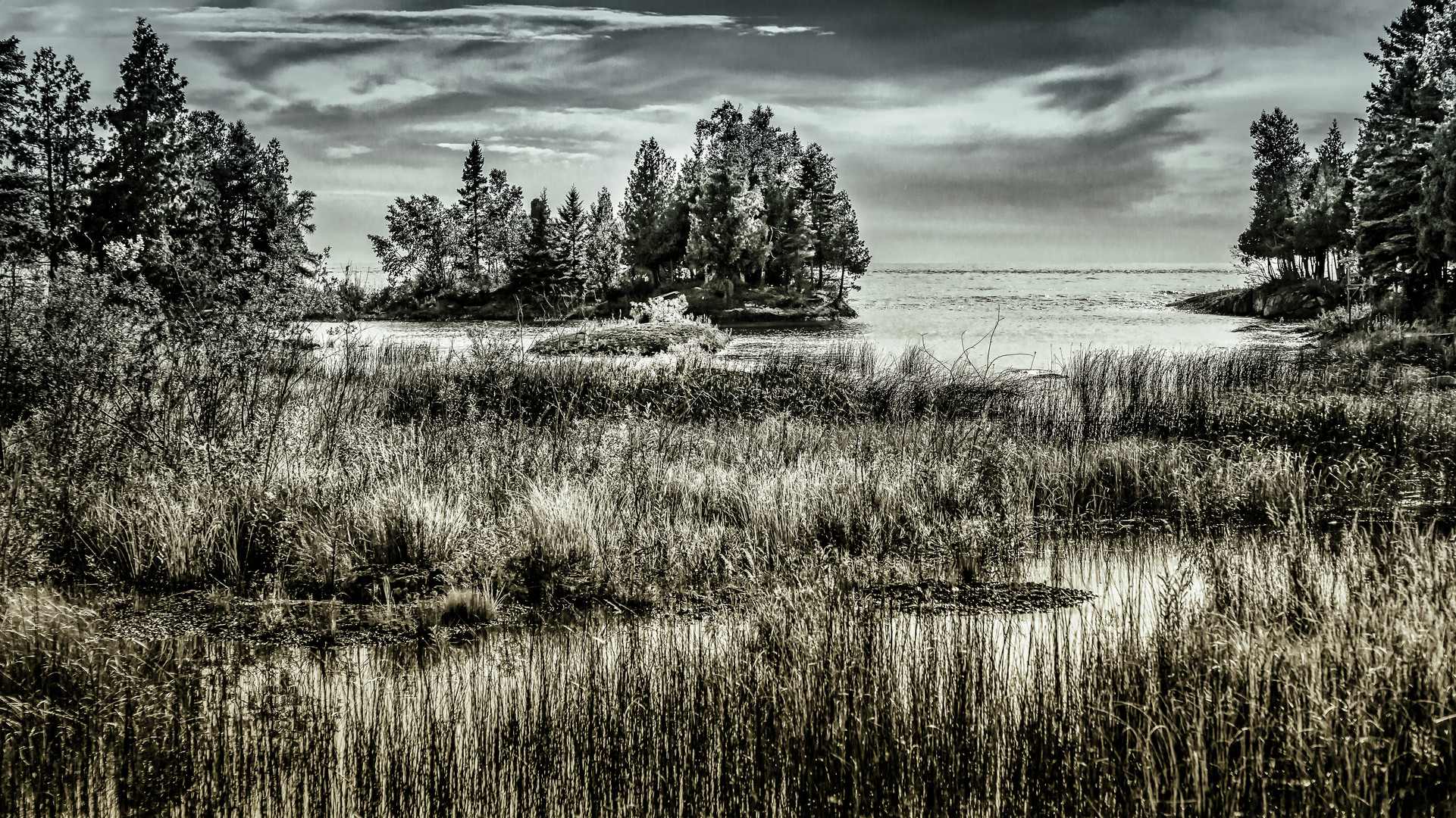 Wasserlandschaft 2 Foto & Bild | landschaft, bach, fluss & see ...