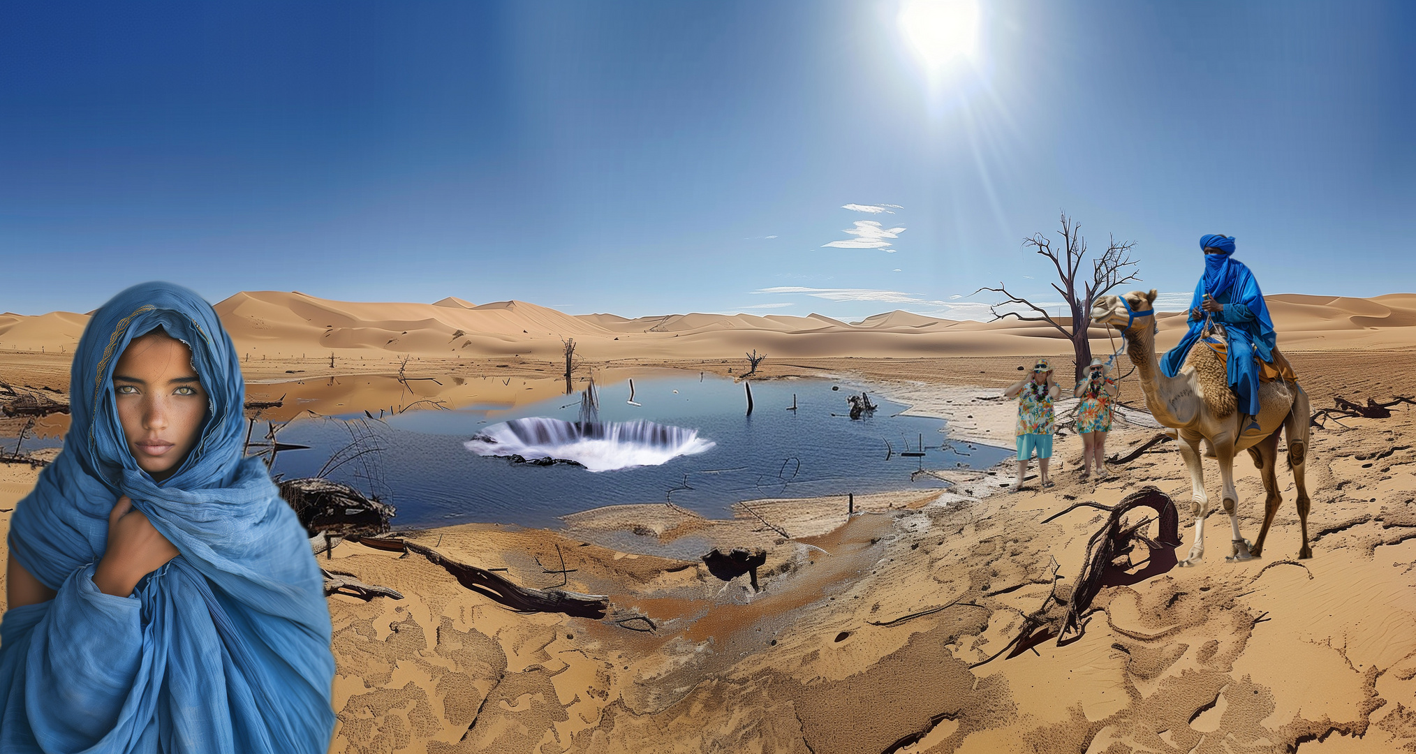 wasserloch Foto & Bild | ki - montagen, ki Bilder auf fotocommunity