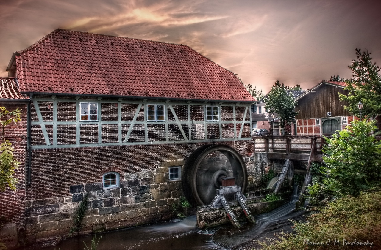 Wassermühle in Sittensen Foto & Bild | bearbeitungs - techniken, hdri ...