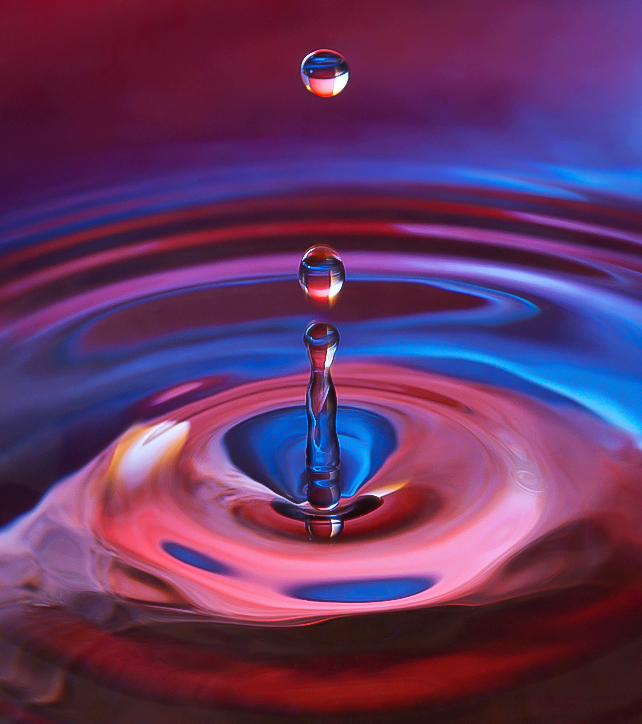 Wassertropfen Foto & Bild | kunstfotografie & kultur, wasserspiele ...