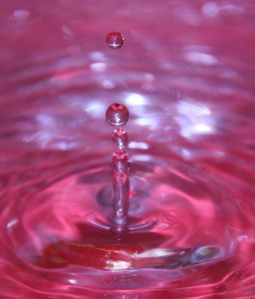 Wassertropfen Foto & Bild | experimente, wasser, tropfen Bilder auf ...