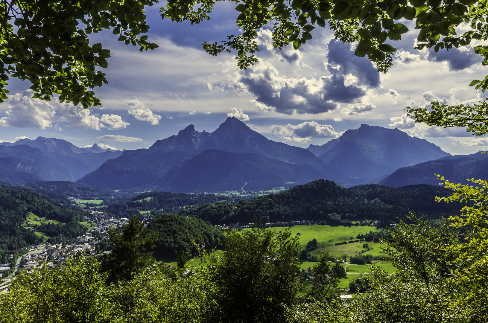 Watzmann Blick Foto & Bild | landschaft, berge, sommer Bilder auf ...