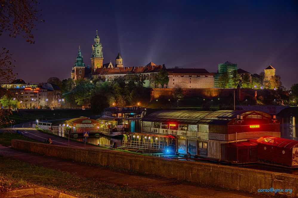 Wawel in Krakau Foto & Bild | architektur, architektur bei nacht, motive Bilder auf fotocommunity